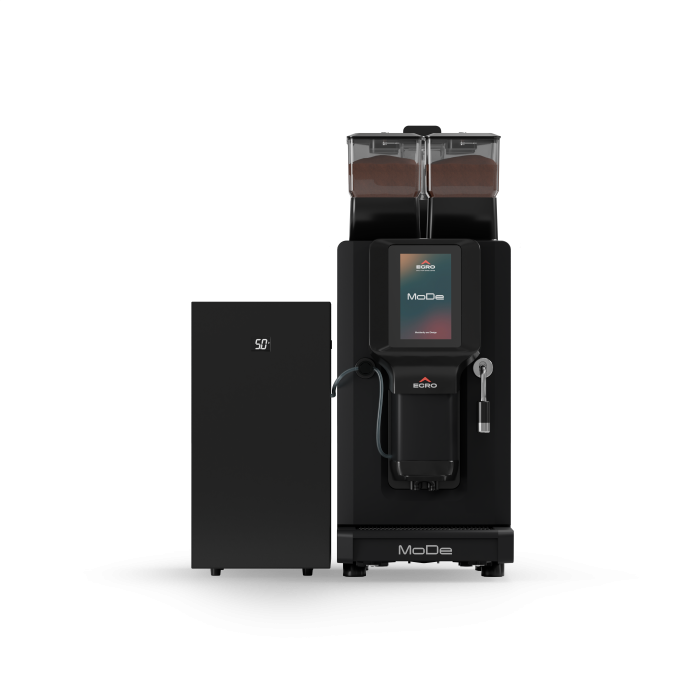 Egro MoDe, a compact fully automatic coffee machine