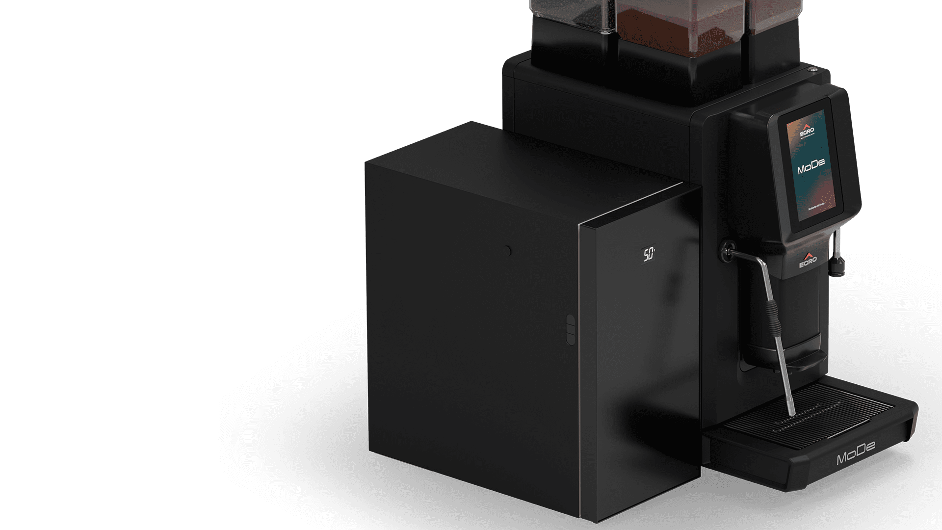 Egro MoDe, a compact fully automatic coffee machine